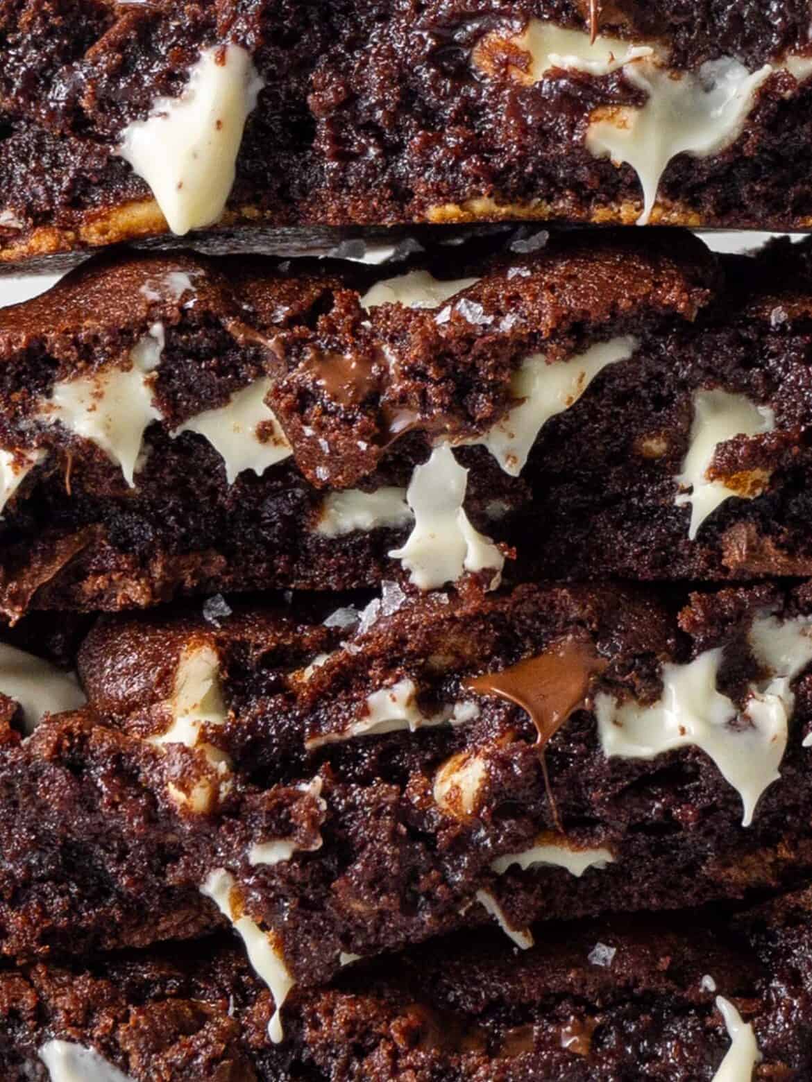 Thick and Chewy Triple Chocolate NYC Cookies - The Scranline