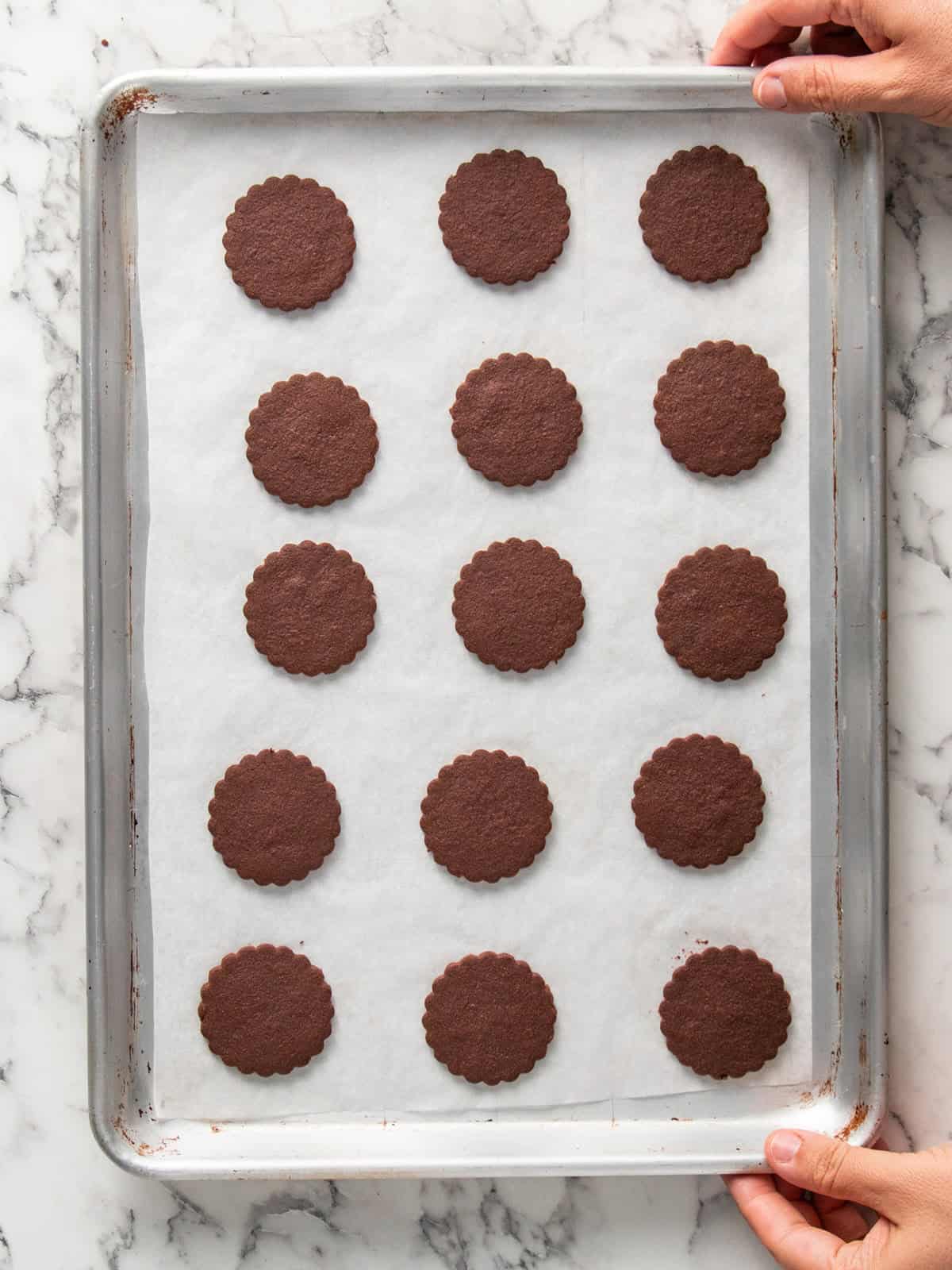 30 Minute Chocolate Shortbread Recipe - The Scranline