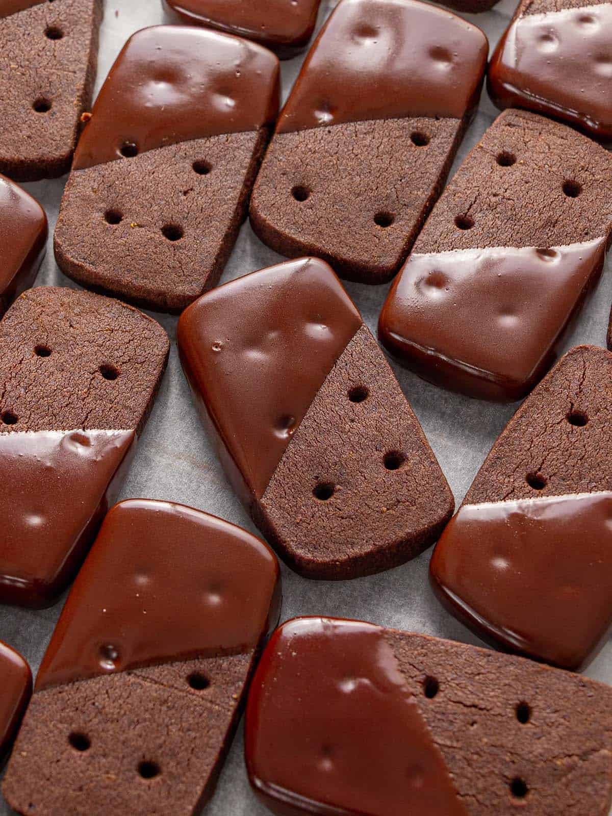 30 Minute Chocolate Shortbread Recipe - The Scranline
