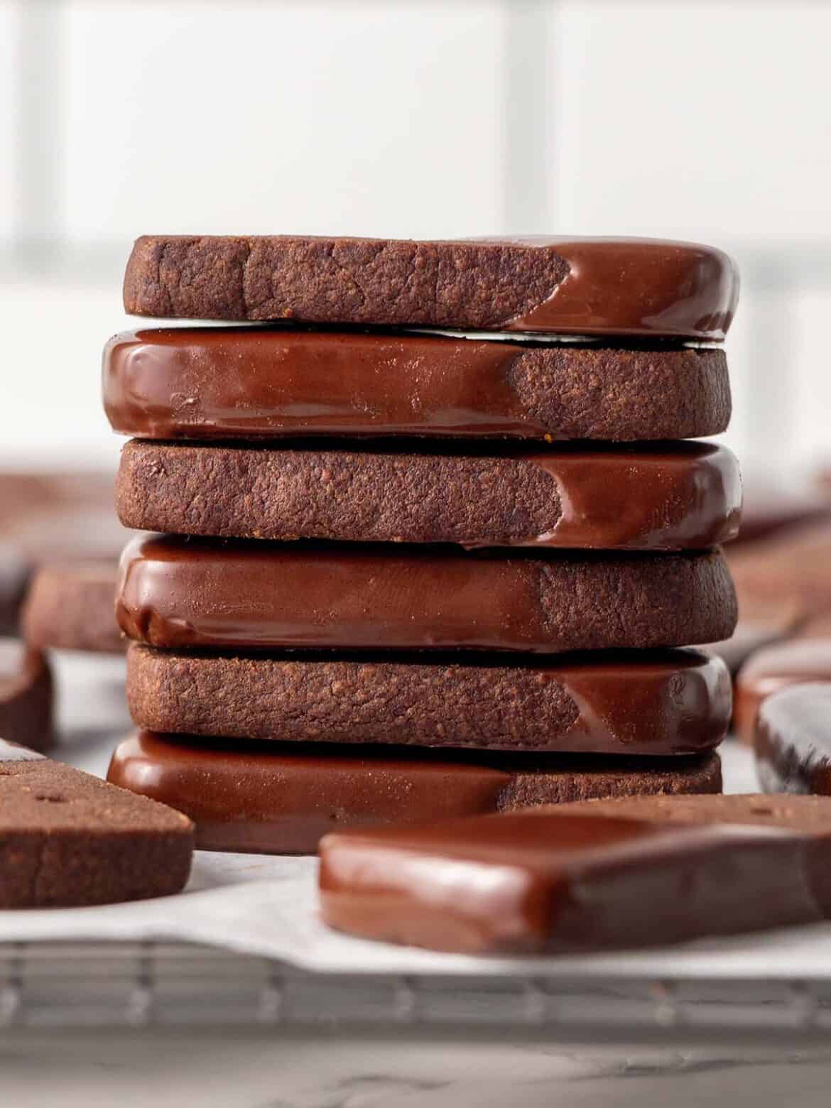 30 Minute Chocolate Shortbread Recipe - The Scranline